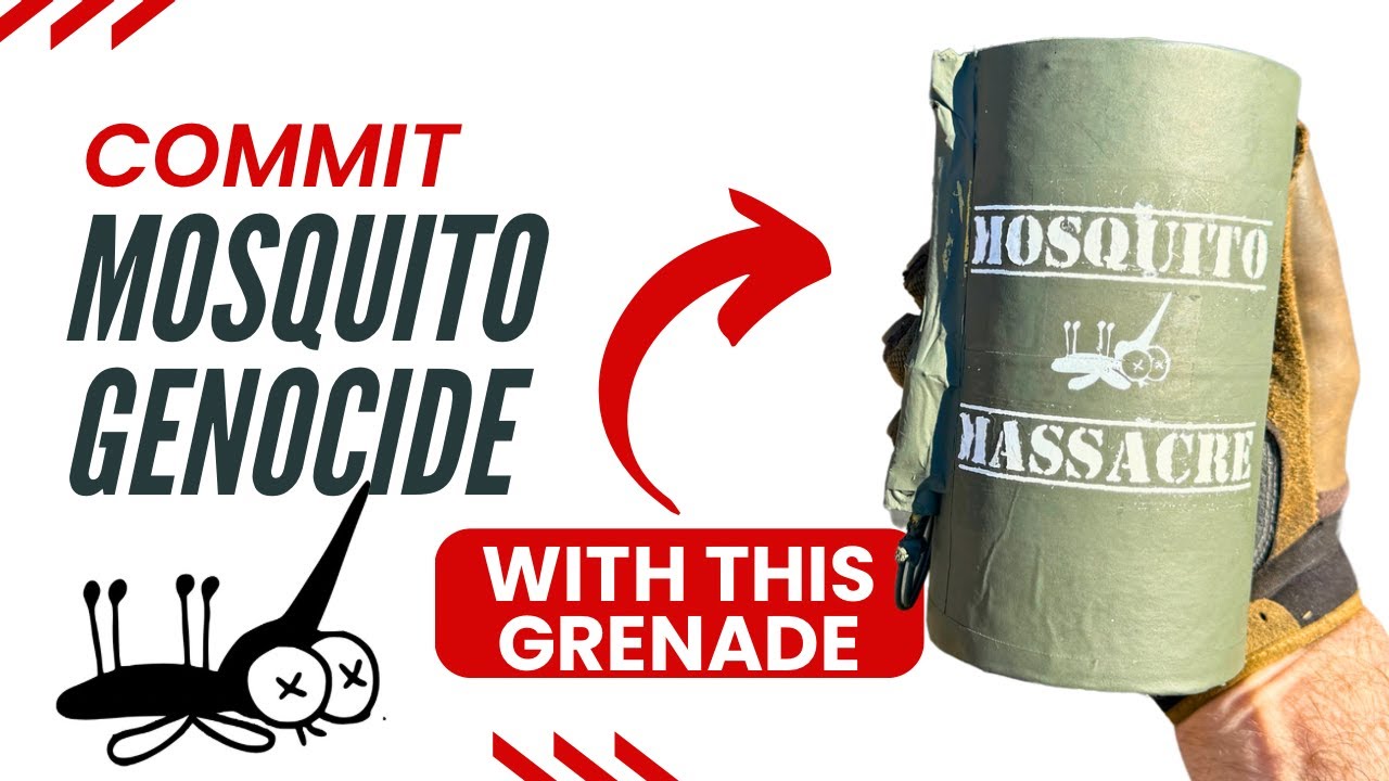 Massacre Mosquitos With This Incredible DlY Chemical Smoke Device - YouTube