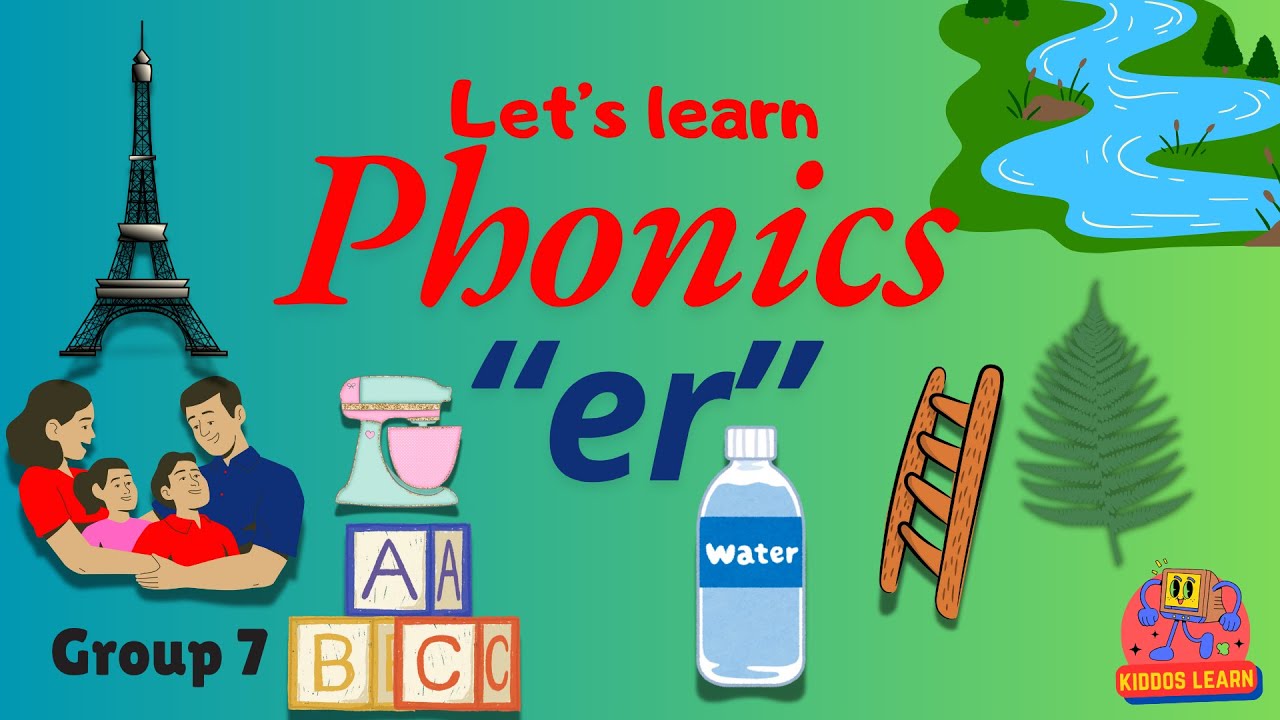 Jolly Phonics "er"- Learn Phonics | Story | Sounding | Phonics song ...