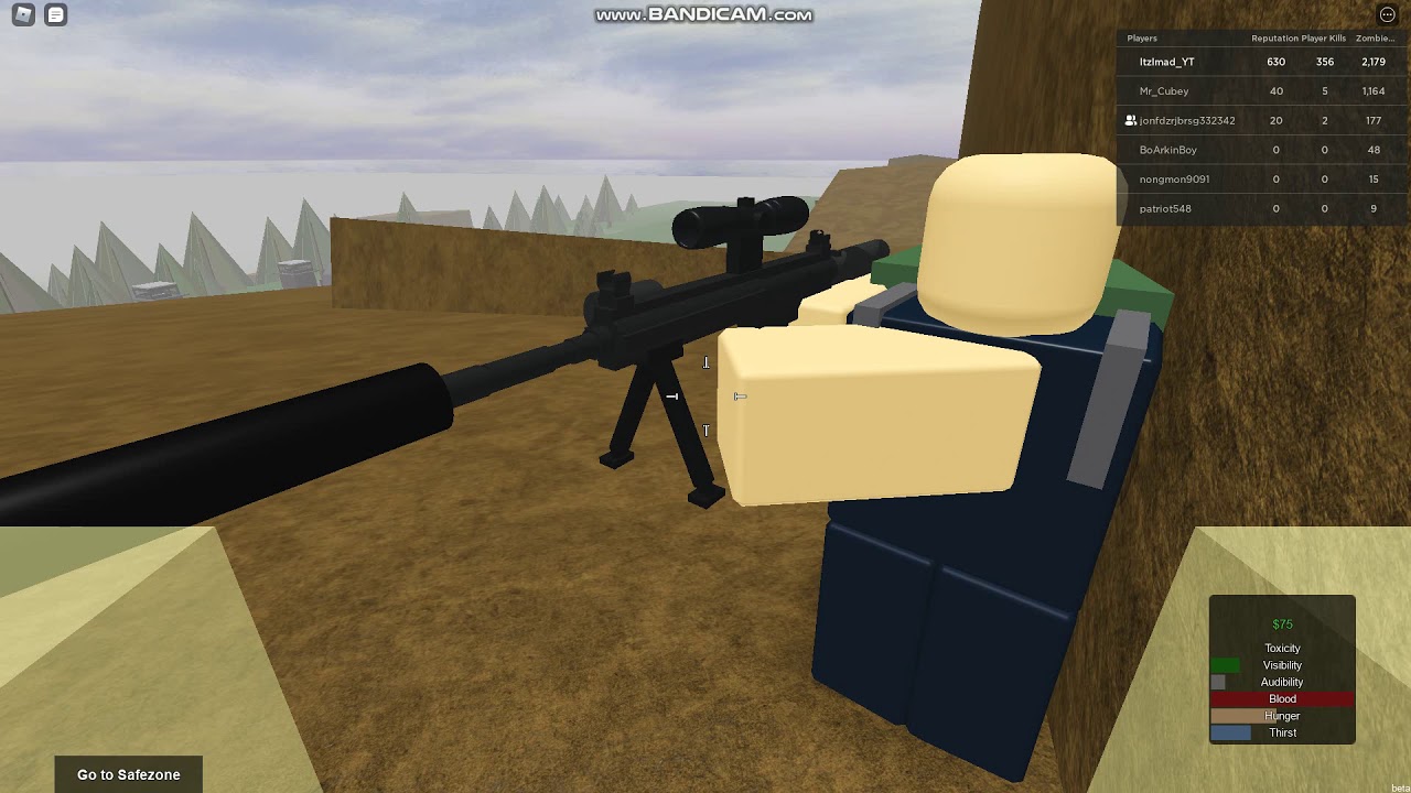 How to get up camel rocks [Roblox Deadzone Classic] - YouTube
