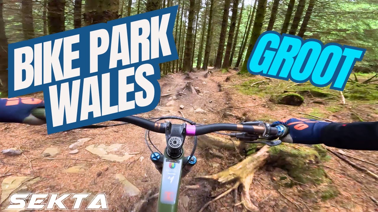 BIKE PARK WALES MTB💥Groot (BPW Red Tech Trail) - YouTube