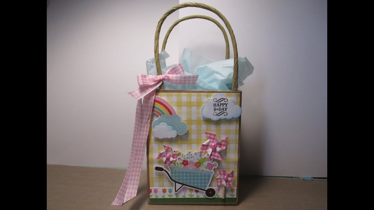 Decorated Gift Bag #20~ Pinterest Inspired Collaboration W ...