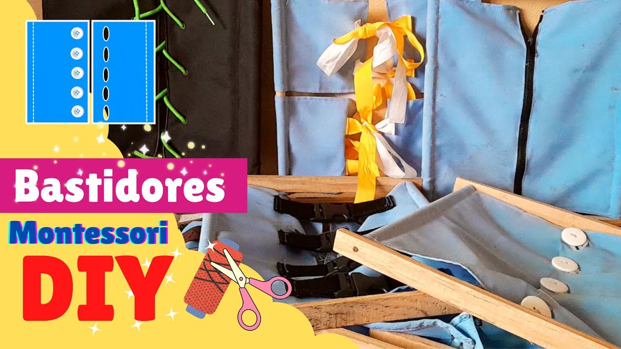 BASTIDORES MONTESSORI CASEROS - DIY - PDF GRATIS - YouTube