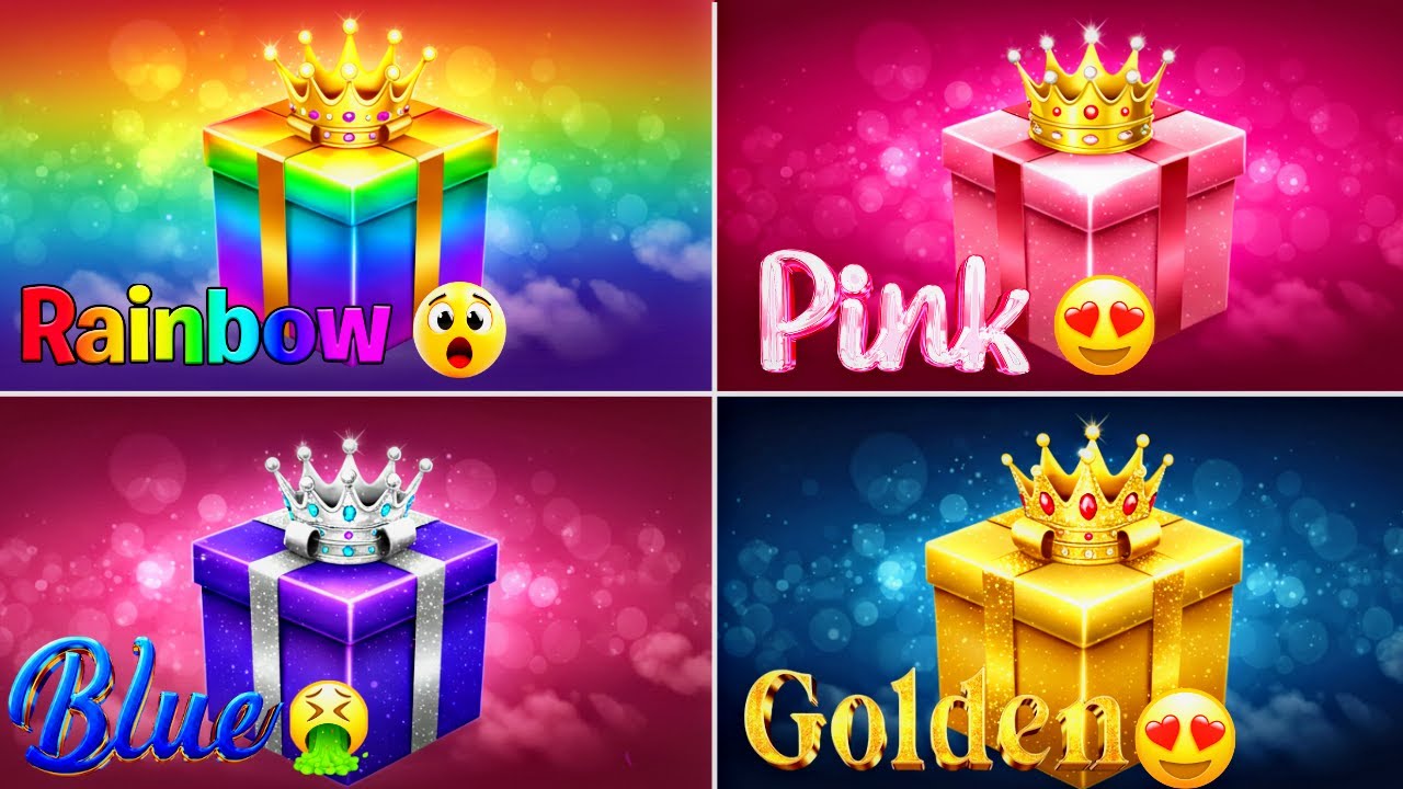 🎁 Choose Your Gift 4 💗💜💙 ️ | Pick One & Reveal the Surprise | 4 Gift ...