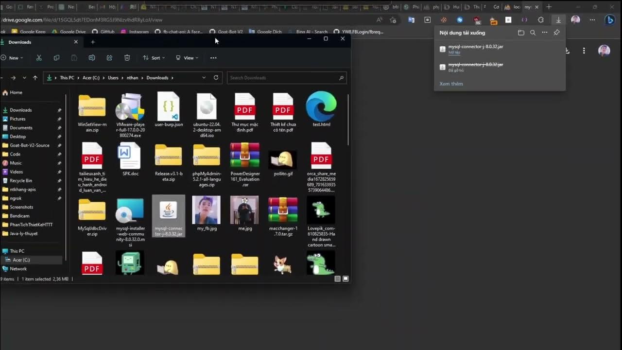 Hướng dẫn cài đặt driver kết nối MySQL với Java trong Eclipse - YouTube