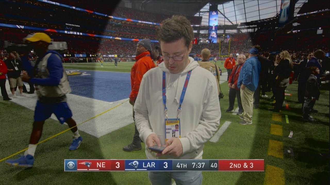 Average Andy Couldn't Contain His Excitement at the Super Bowl - YouTube