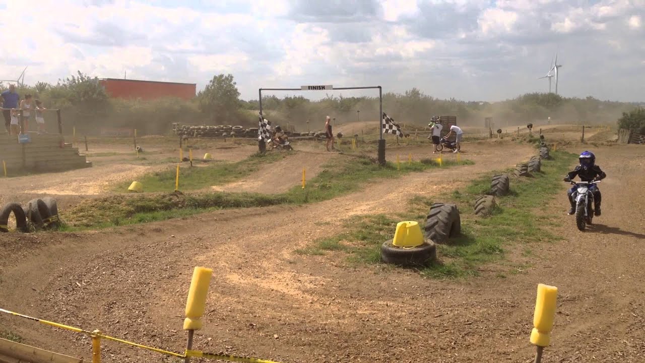 Py90 racing at ranch mx track - YouTube