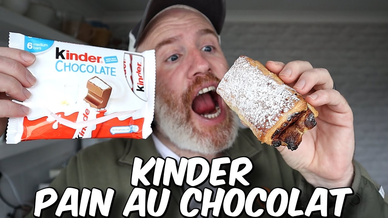 Kinder Pain au Chocolat (How To Easily Bake) - YouTube