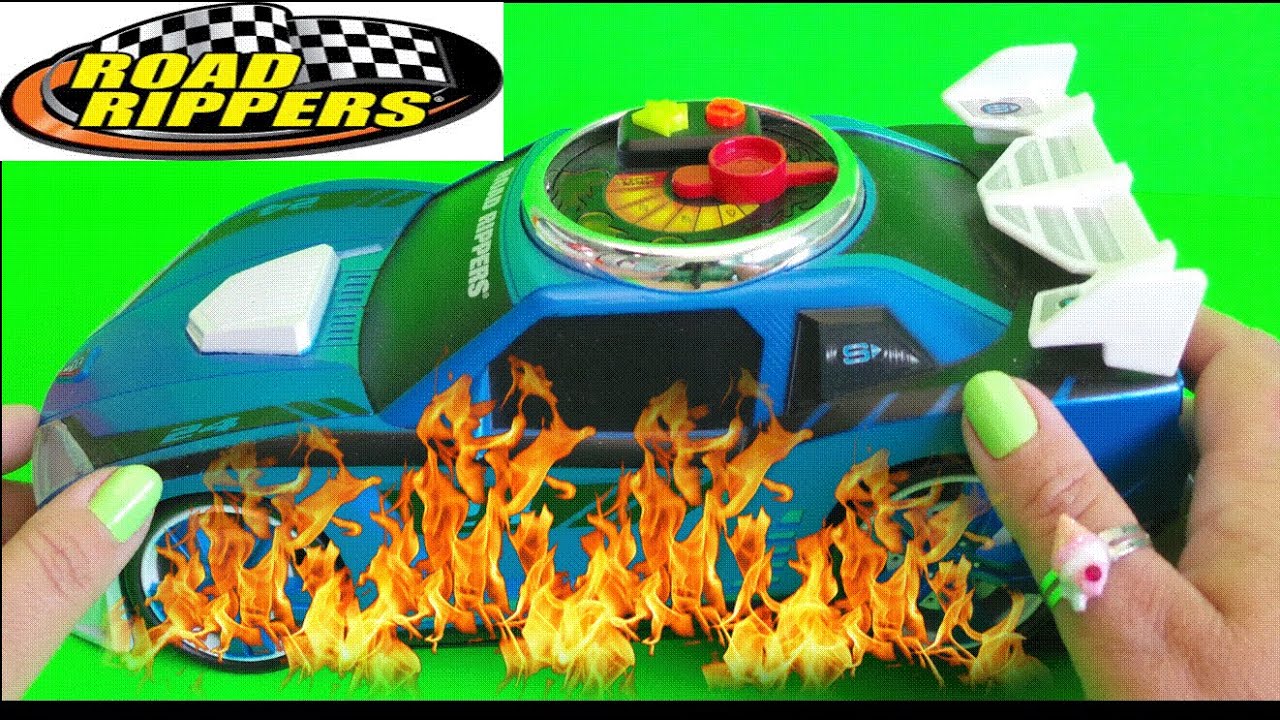 ROAD RIPPERS MOTORIZED AMERICAN BLUE CUSTOM CAR - YouTube