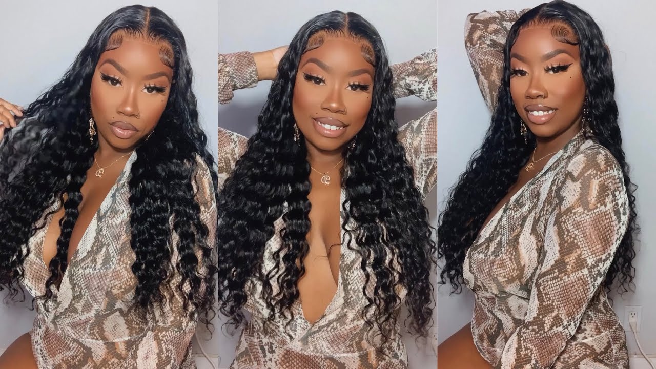 Flawless 😍 Pre Plucked 13x4 HD Loose Deep Wave Install FT Wiggins Hair | THE TASTEMAKER - YouTube
