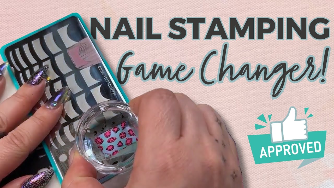 NEW!!! Groundbreaking Nail Stamping Technique | 1-Minute Maniology ...