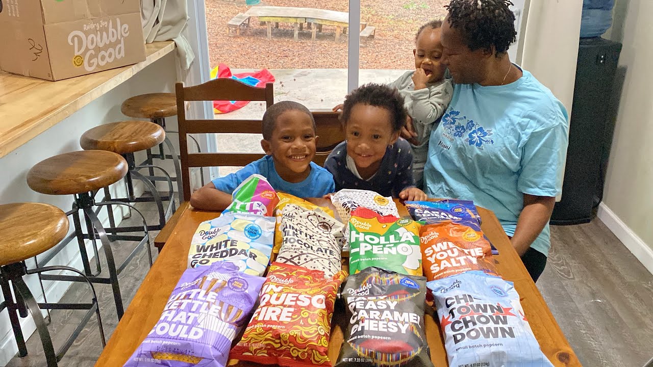 Double Good Popcorn Review All Flavors - Worth It? - YouTube