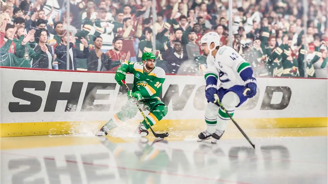 Minnesota Wild vs Vancouver Canucks 12/16/2023 NHL 24 Gameplay - YouTube