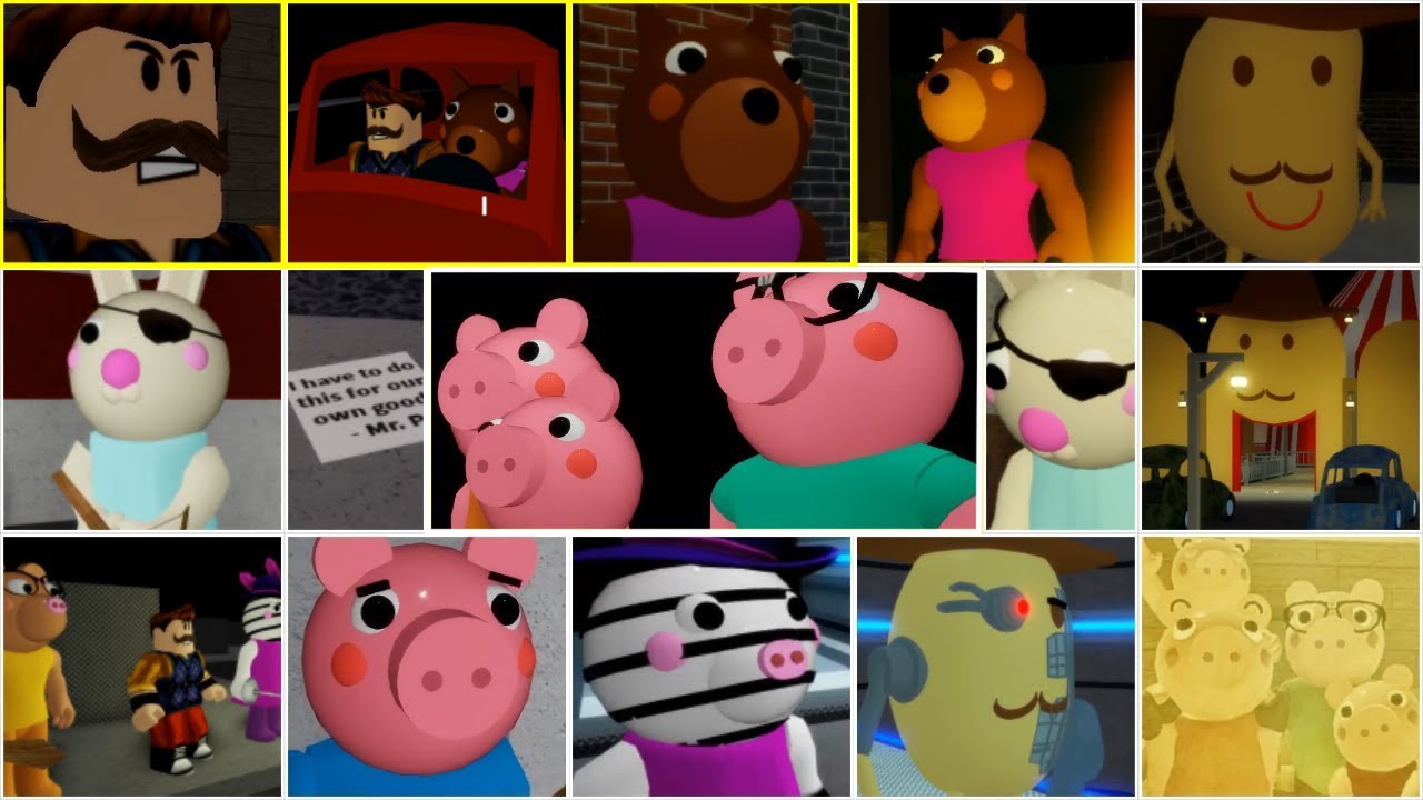 ROBLOX PIGGY ALL CUTSCENES - YouTube