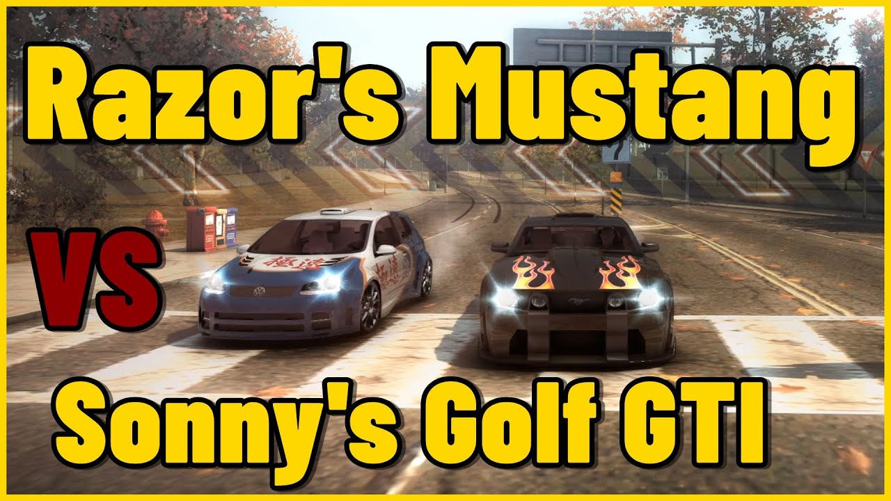 Razor Ford Mustang GTI vs Sonny Golf GTI l Blacklist Rivals vs Razor ...