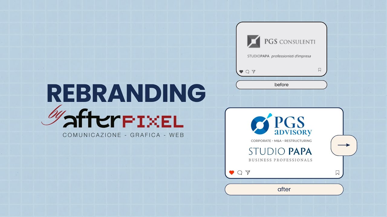 Rebranding PGS & Studio Papa - afterpixel - YouTube