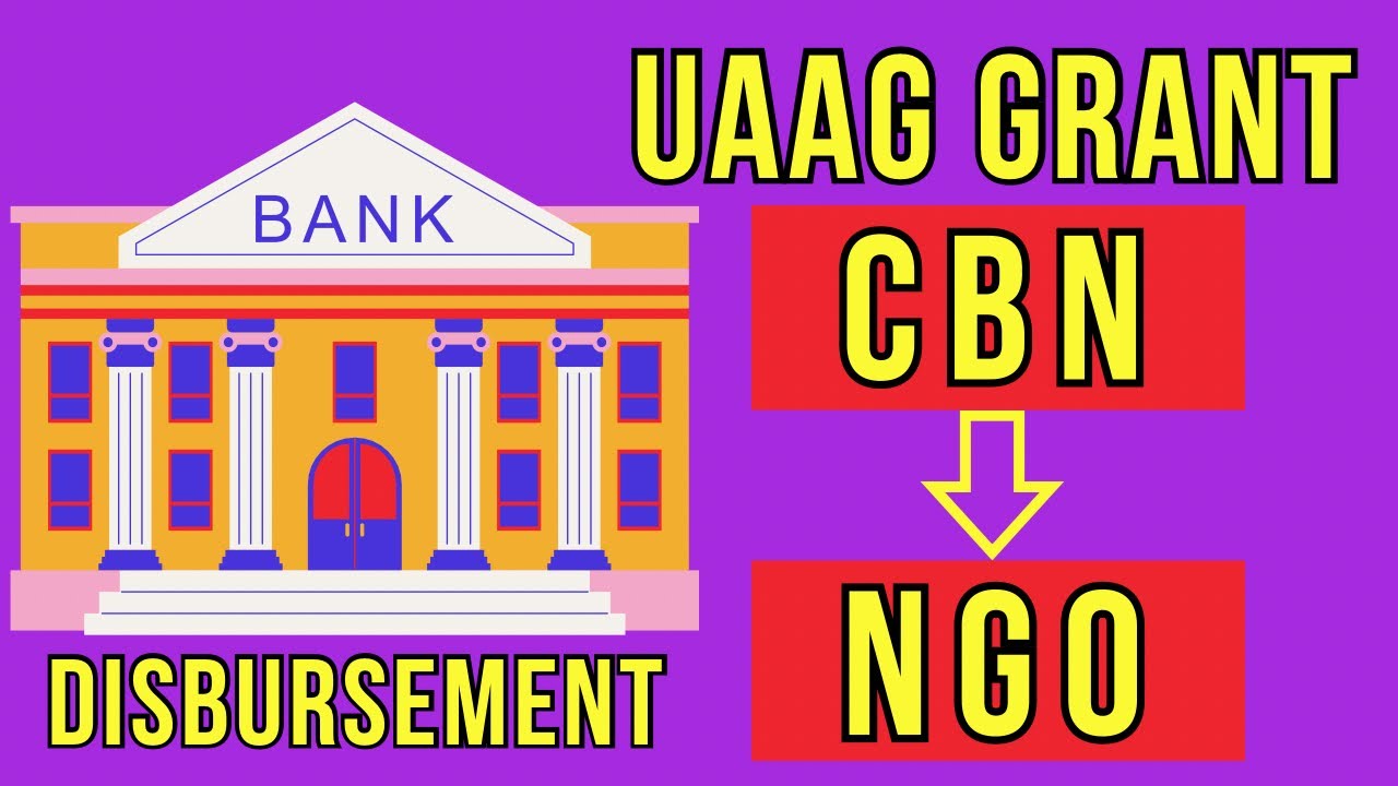 uaag grant: NGO set to receive grant disbursement from CBN - YouTube
