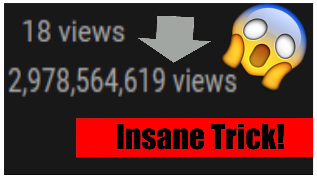 😱HOW TO GET A MILLION CLICKS😱 ON YOUR YOUTUBE CHANNEL! NEW TRICK FOR ...
