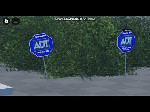 2 ADT Signs - YouTube