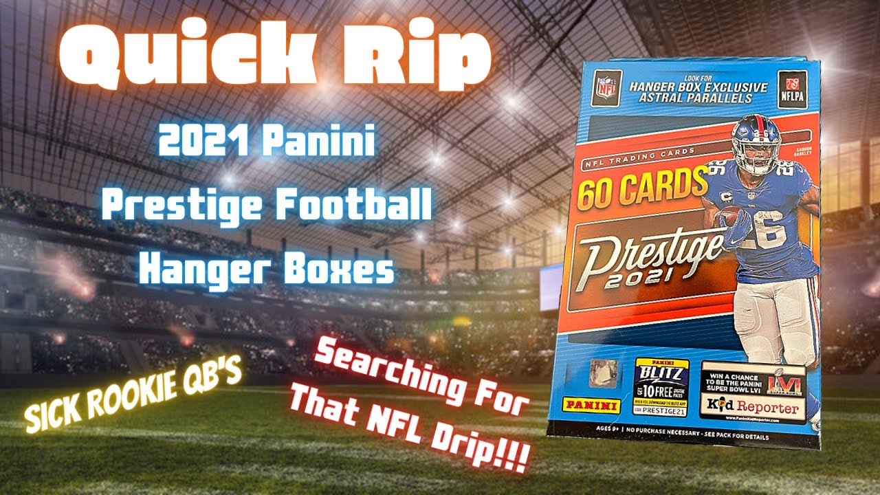 Quick Rip🔥2021 Prestige Football Hanger Box💥Hunting For the Sick NFL ...