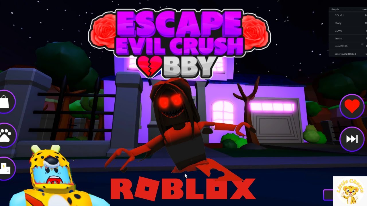 Roblox Escape Evil Crush Obby - YouTube