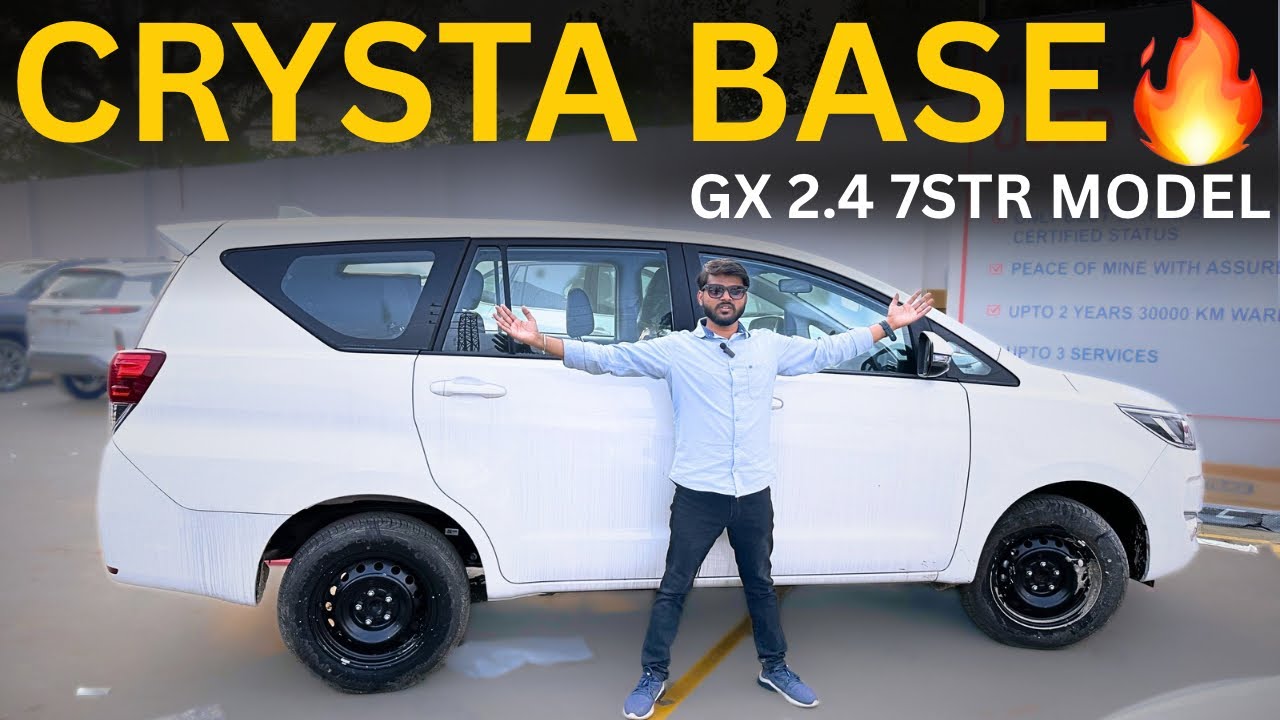 Creta ke Bhao me Innova 🔥Toyota Innova Crysta Base Model 2.4GX 2025 ...