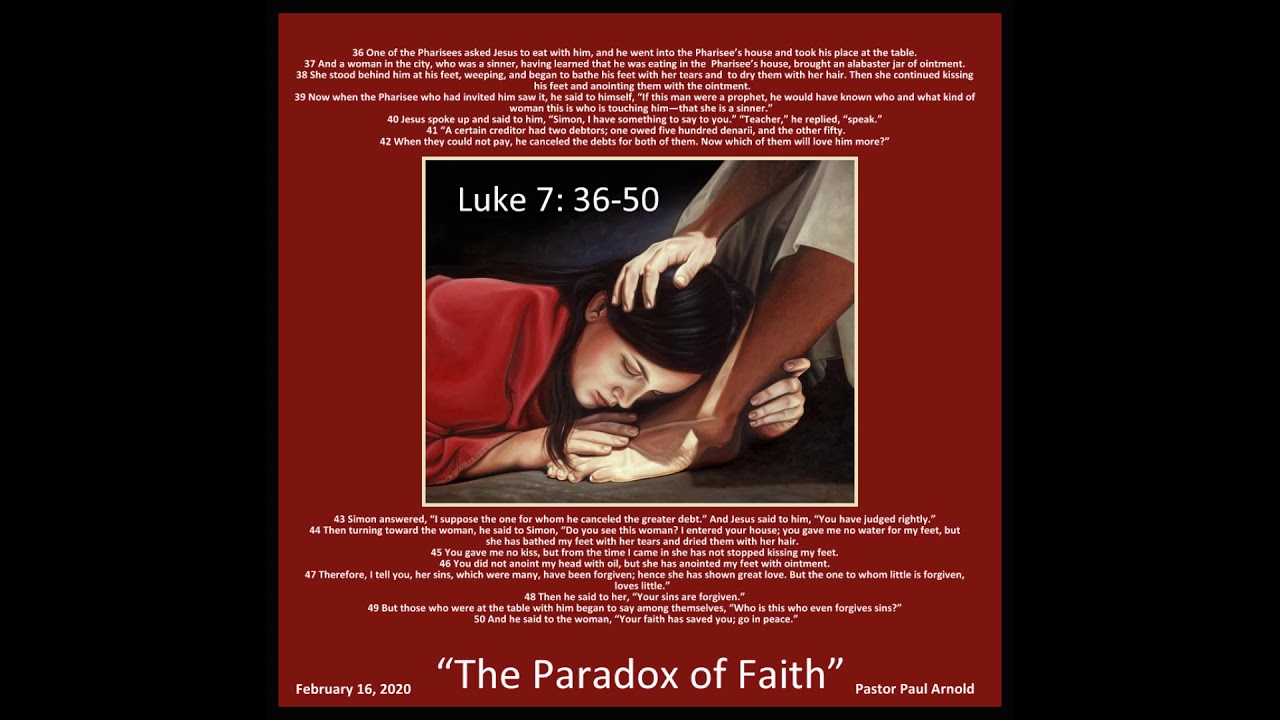 2.16.20 "The Paradox of Faith" - YouTube