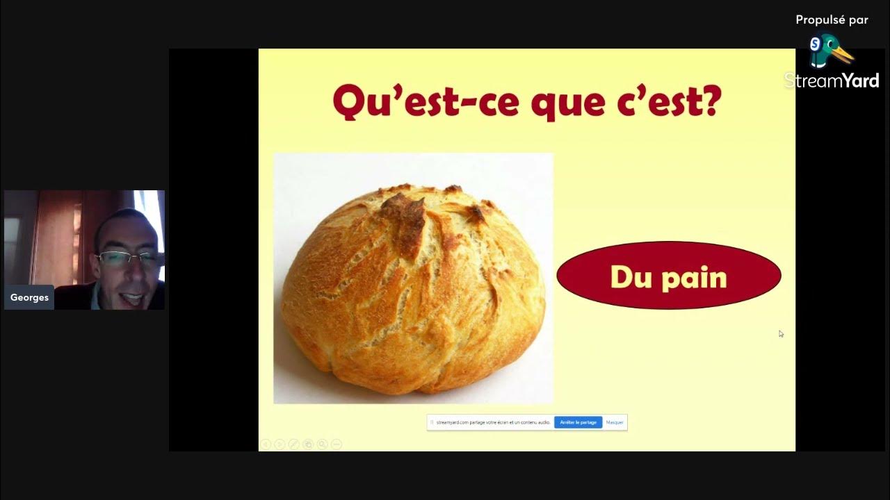 Jeu de l'alimentation- french practice - YouTube