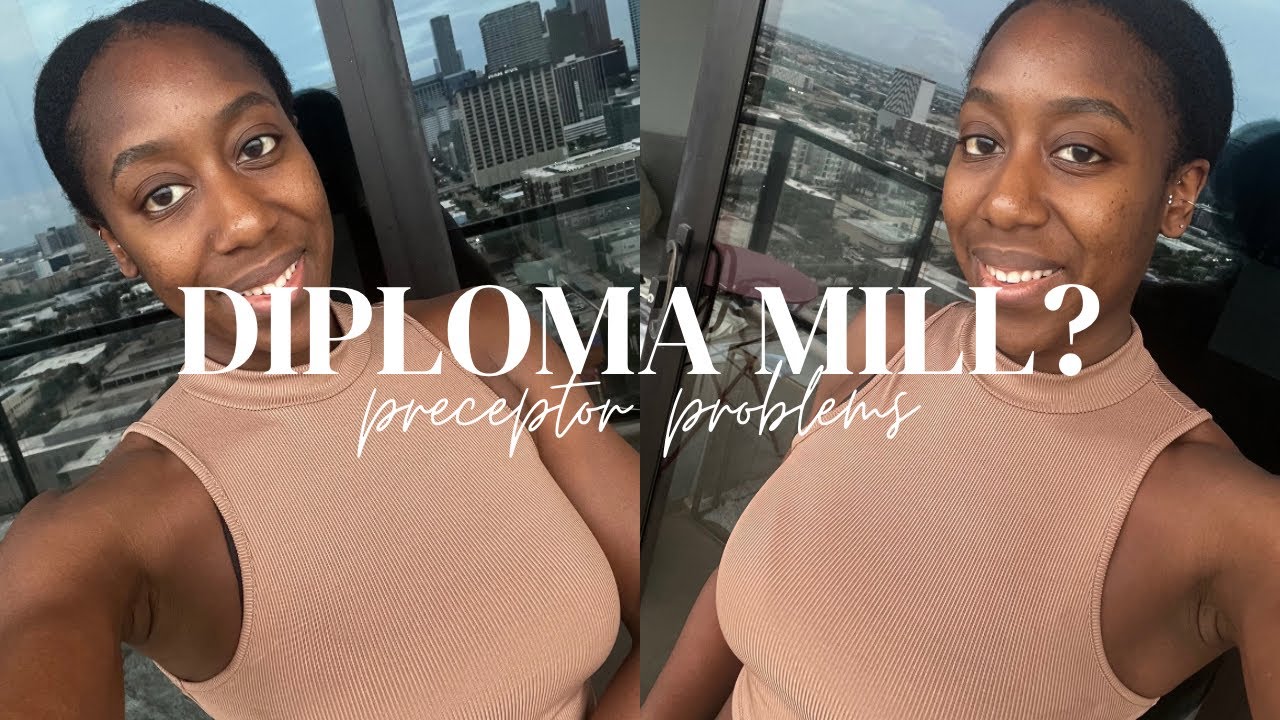 diploma mill? | castlebranch | preceptor problems - YouTube