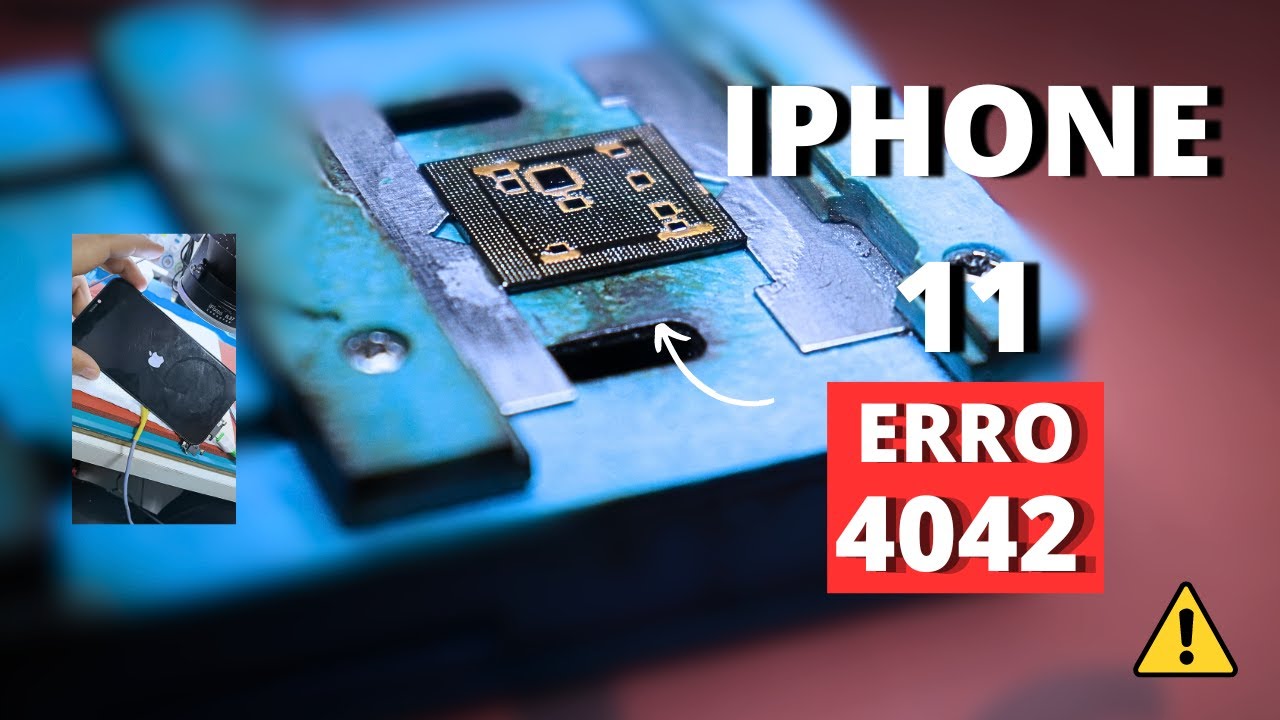 Solução de Erro 4042 no iPhone 11: Reparação e Diagnóstico do CPU - YouTube