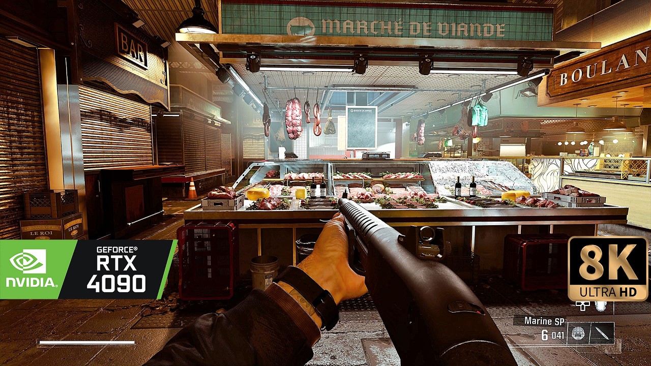 [8K] COD Black Ops 6 looks close to reallife on RTX4090 in 8K ...