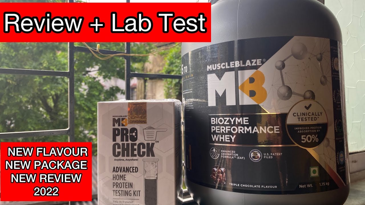 MB Biozyme Performance Whey Protein Review & LAB TEST With MB Pro Check ...