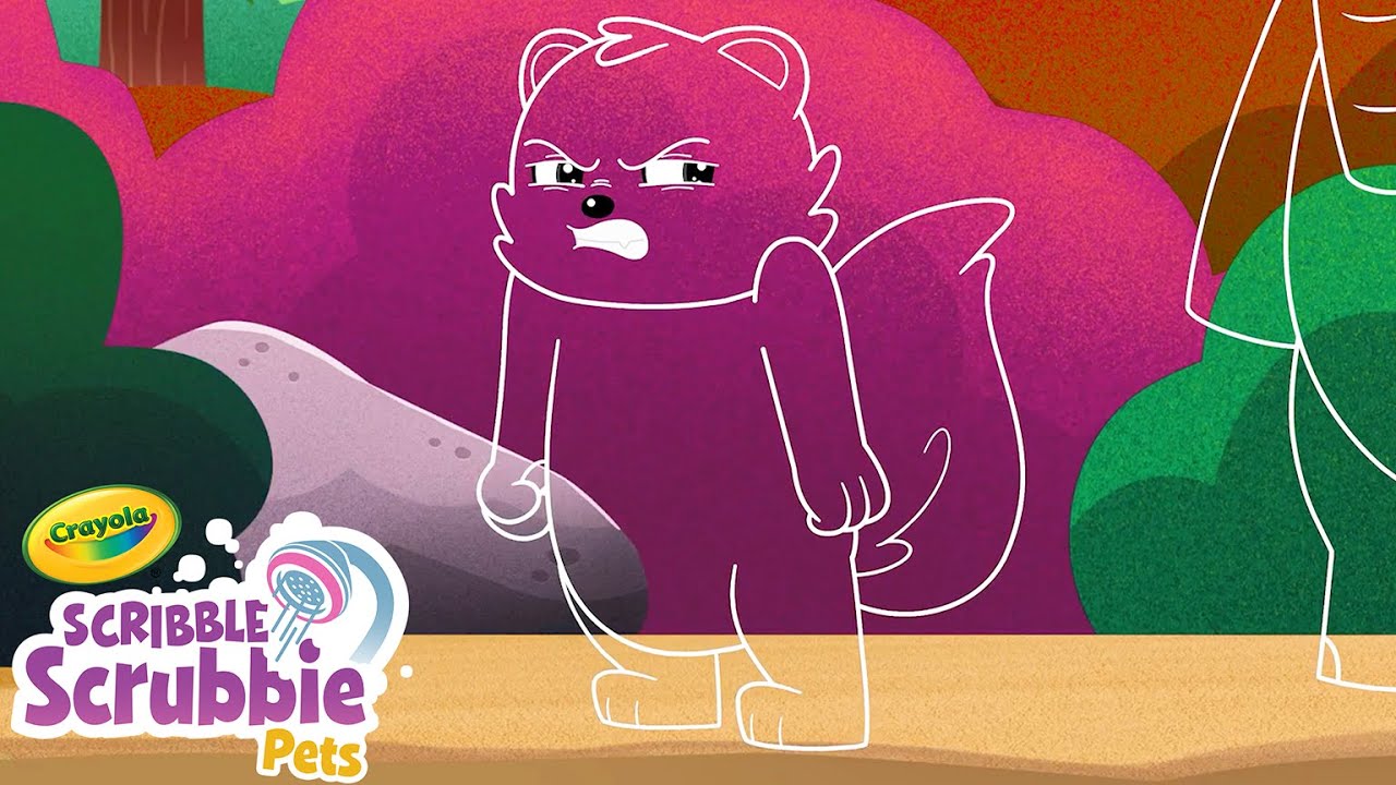 Who Turned Us Invisible?? | Crayola Scribble Scrubbie | Funny Cartoons ...
