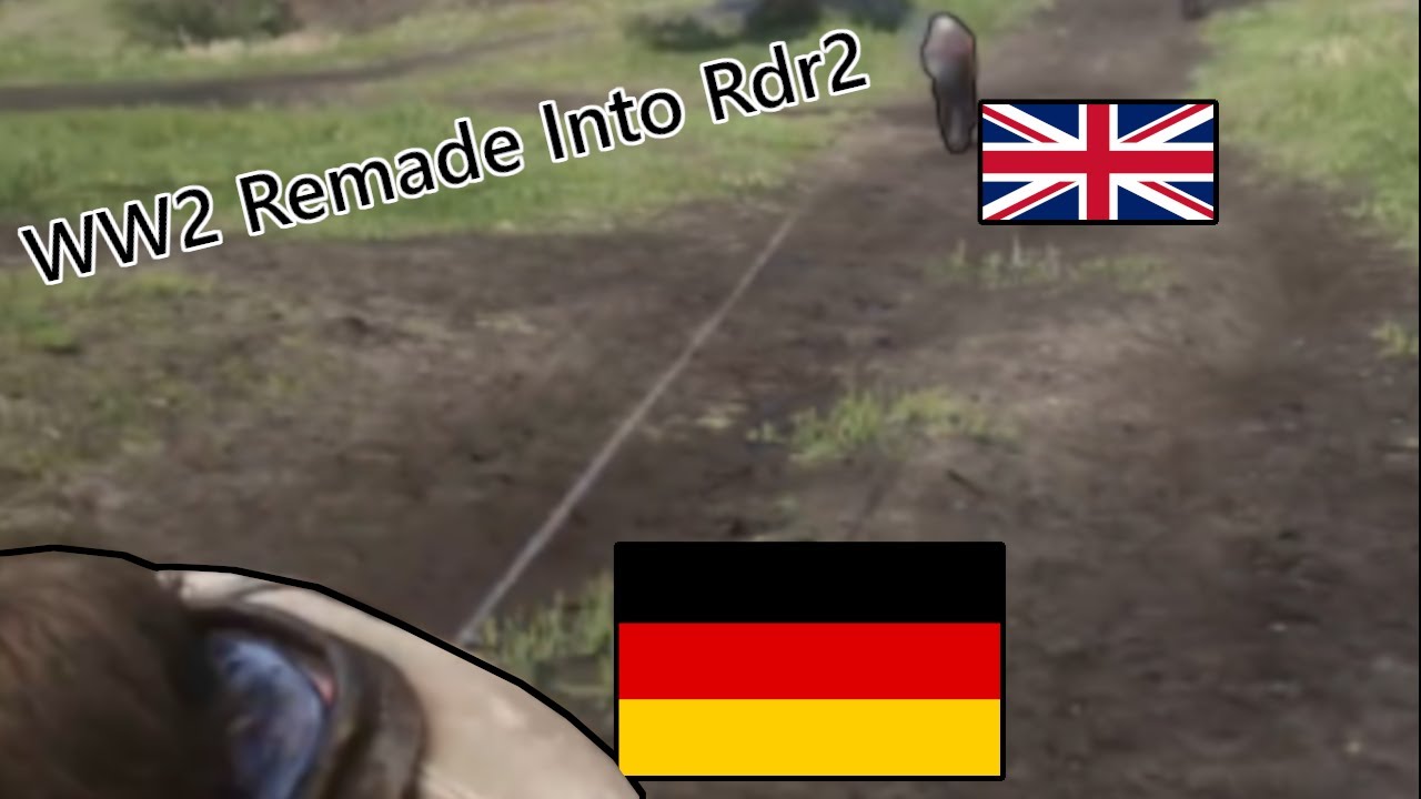 Ww2 Remade in RDR2 - YouTube