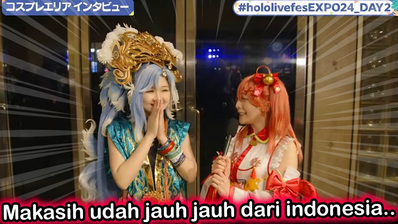 Ketika Cosplayer Kobo Datang Jauh Jauh Dari Indonesia Ke Holofest 5th ...