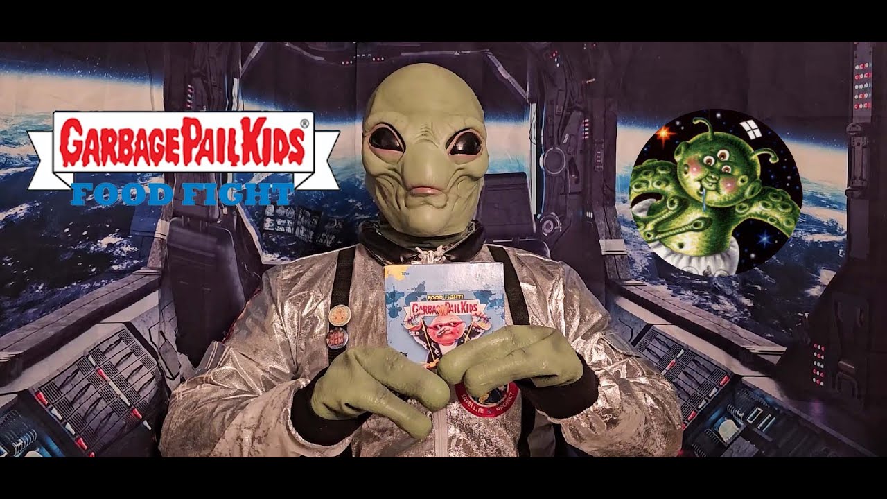 GPK - Food Fight Hobby Box! Gross Stickers! - YouTube