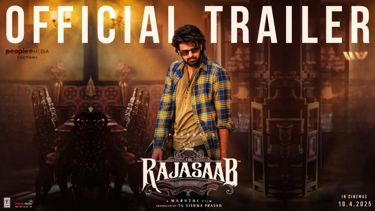RajaSaab Movie Official Trailer | Prabhas | Kamal Hassan | Release Date ...