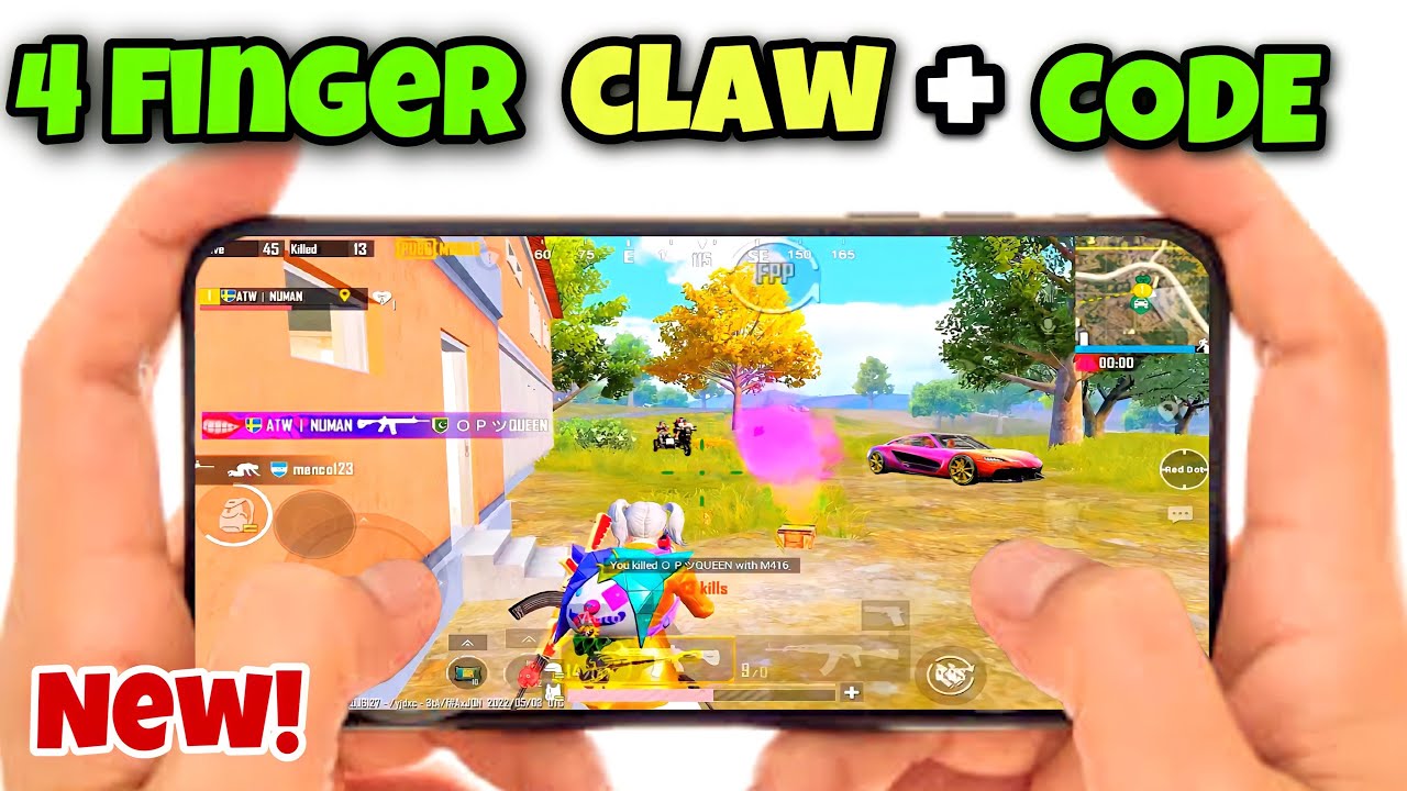 NEW🔥4 FINGER CLAW GAME PLAY 😱4 Fingers Claw And Sensitivitiy With Codes ...