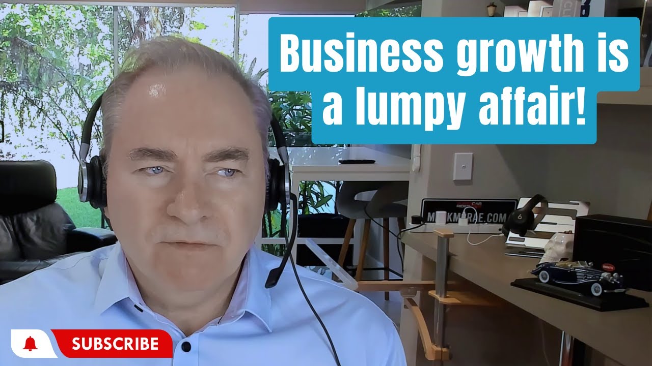 Business growth is a lumpy affair | Business Tips - YouTube