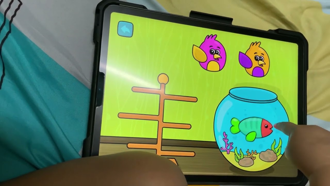 Eyu playing toddler games@20months :) - YouTube