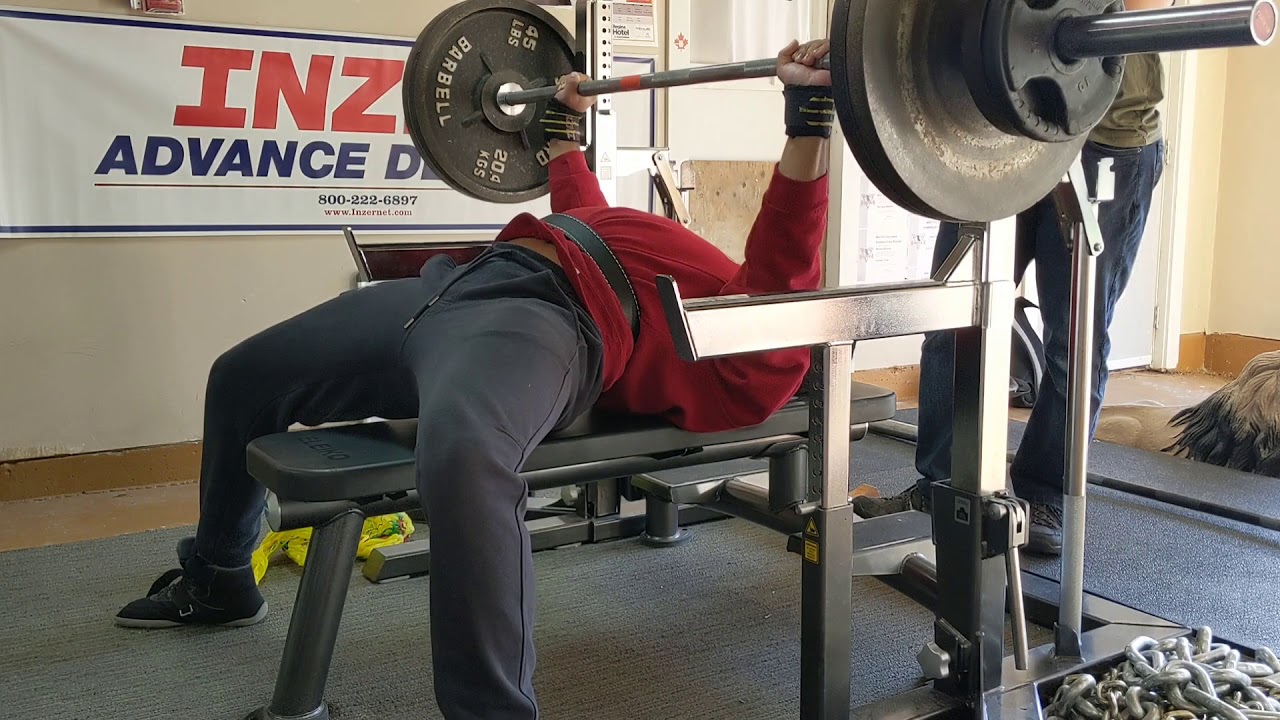 Raw Press - 120kgs/264lbs - YouTube