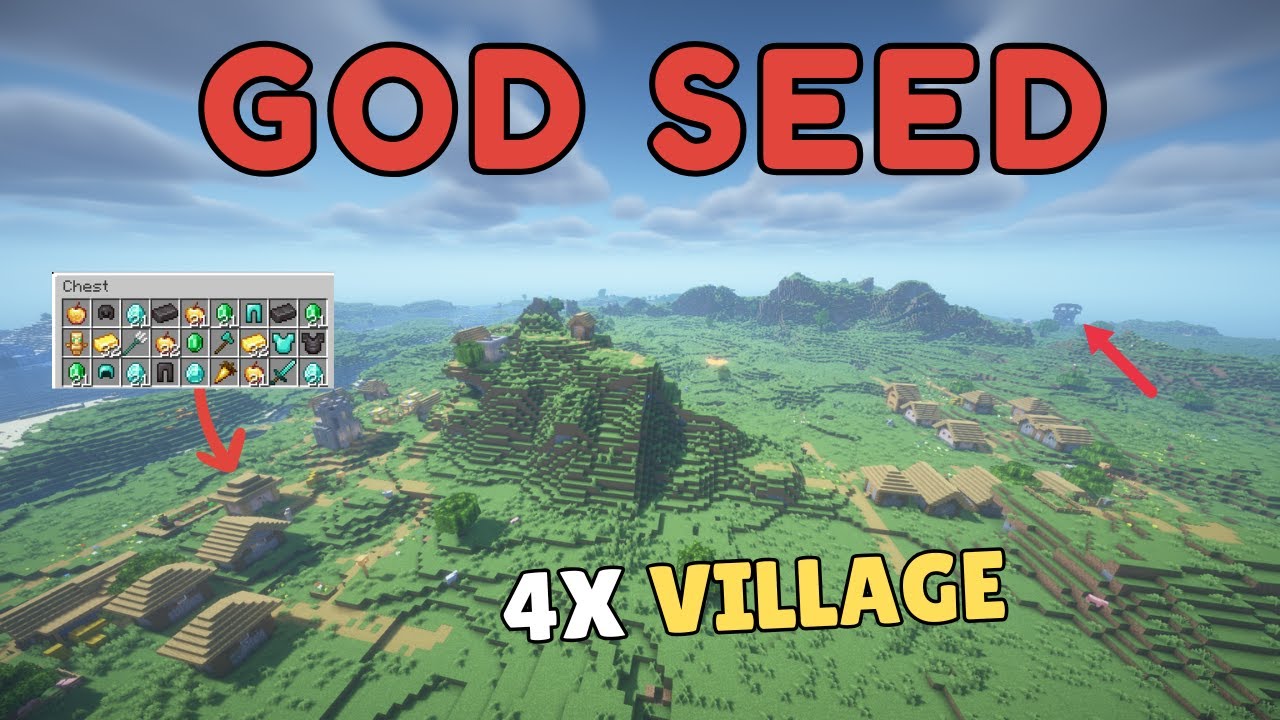 [Best God Seed] For Minecraft 1.21 Java Edition | Seed Minecraft 1.21 ...