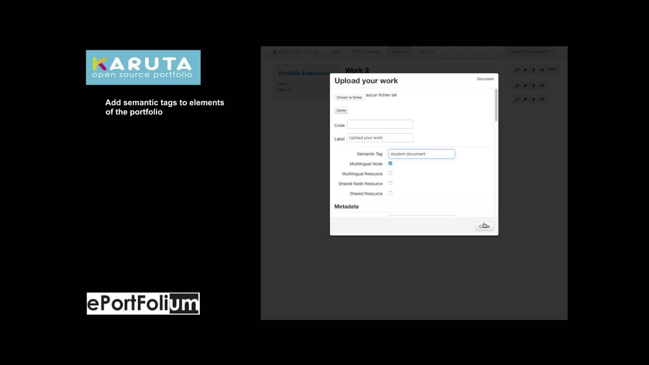 Karuta 1.2 : Part 4 - Adding Semantic Tags - YouTube