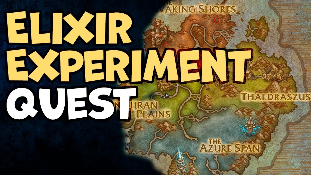 Elixir Experiment WoW Quest - YouTube