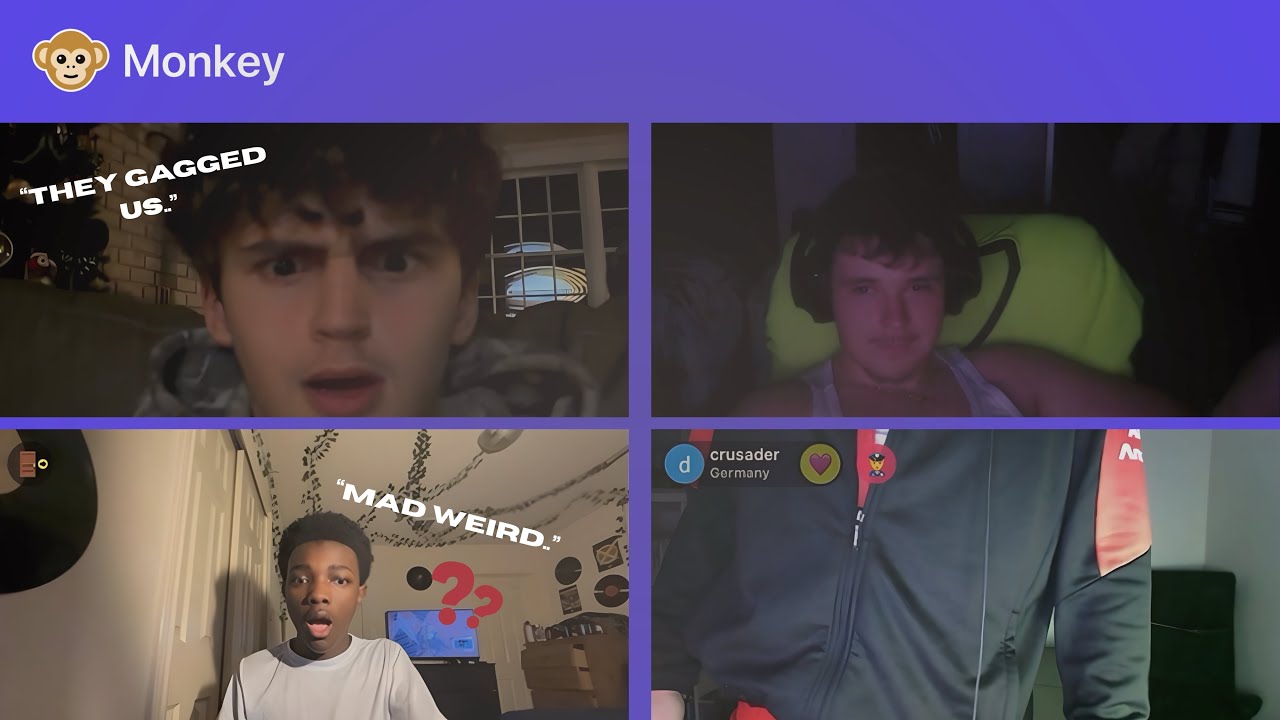 Talking to Strangers on Monkey… It Went WAY Too Far. Ft: Cooper (my ...