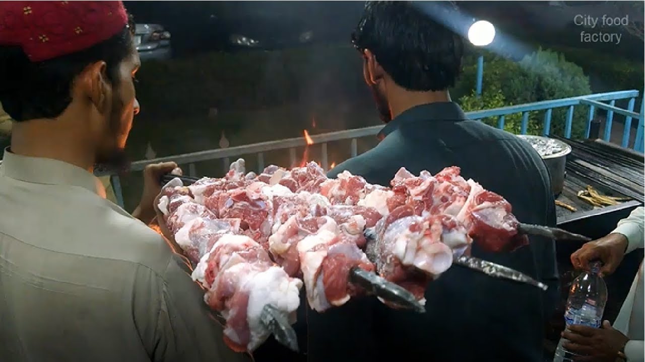 Anar gul Khyber Village Rosh | Dumba gosht Seekh Tikka | Ring Road ...