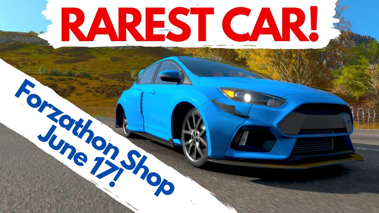 Forza Horizon 4: RAREST CAR! Forzathon Shop | June 17 - YouTube