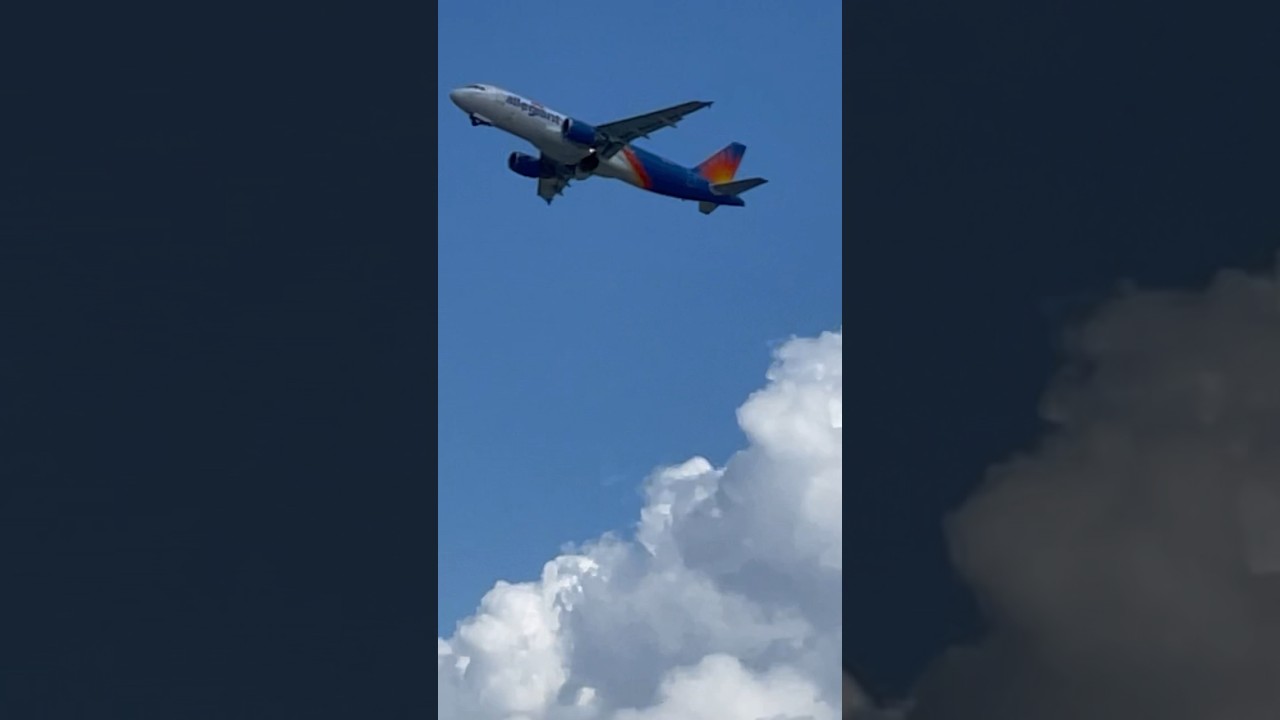 Allegiant Airlines taking off on FLL 28R - YouTube