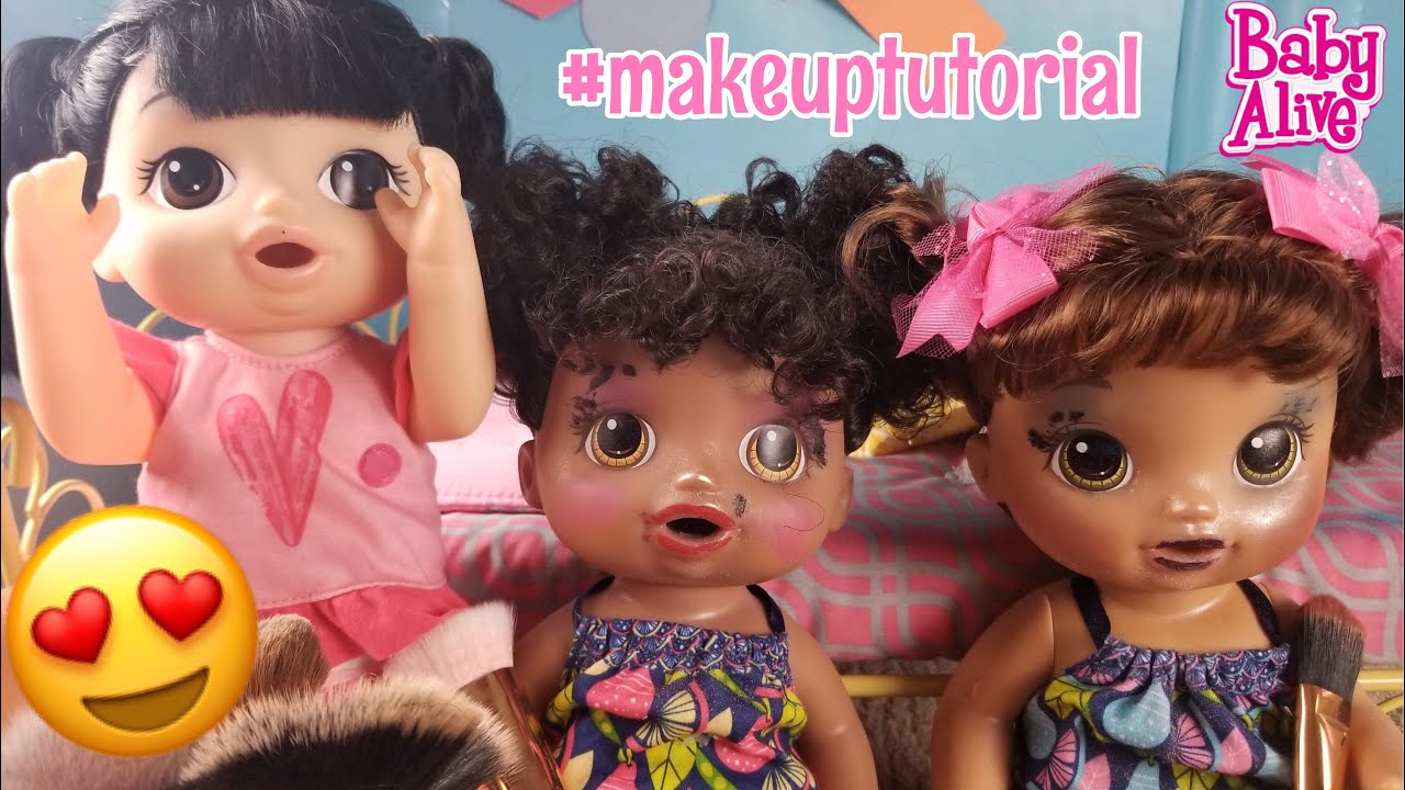 BABY ALIVE MAKE UP TUTORIAL!! - YouTube