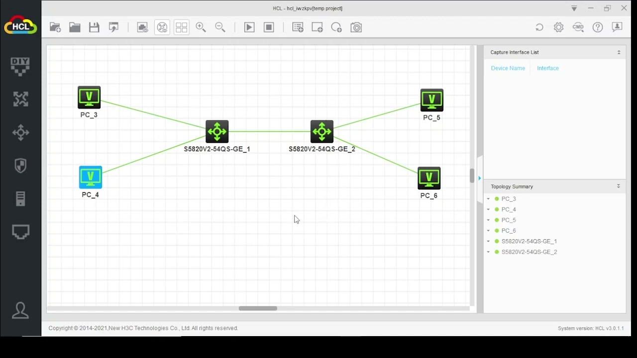 How to configure VLANs on "HPE & H3C" Switches by use HCL Cloud Lab - YouTube