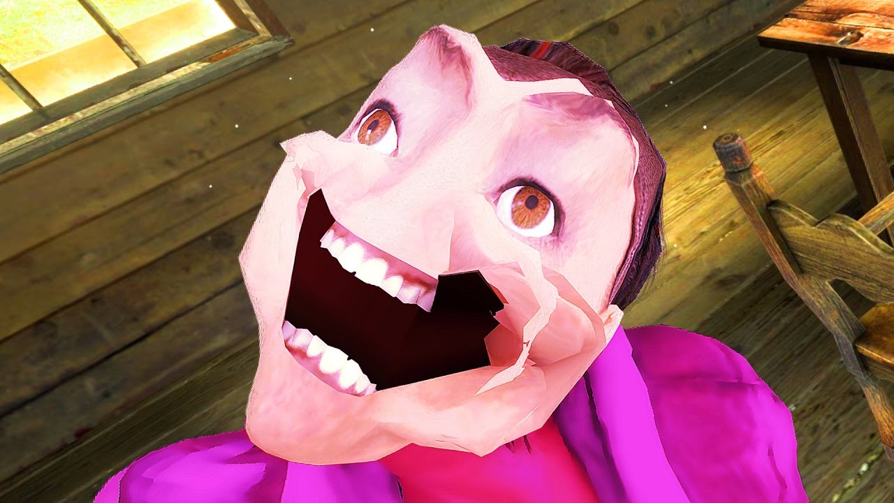 CREEPY PINK GUY | Garry's Mod Funny Moments - YouTube